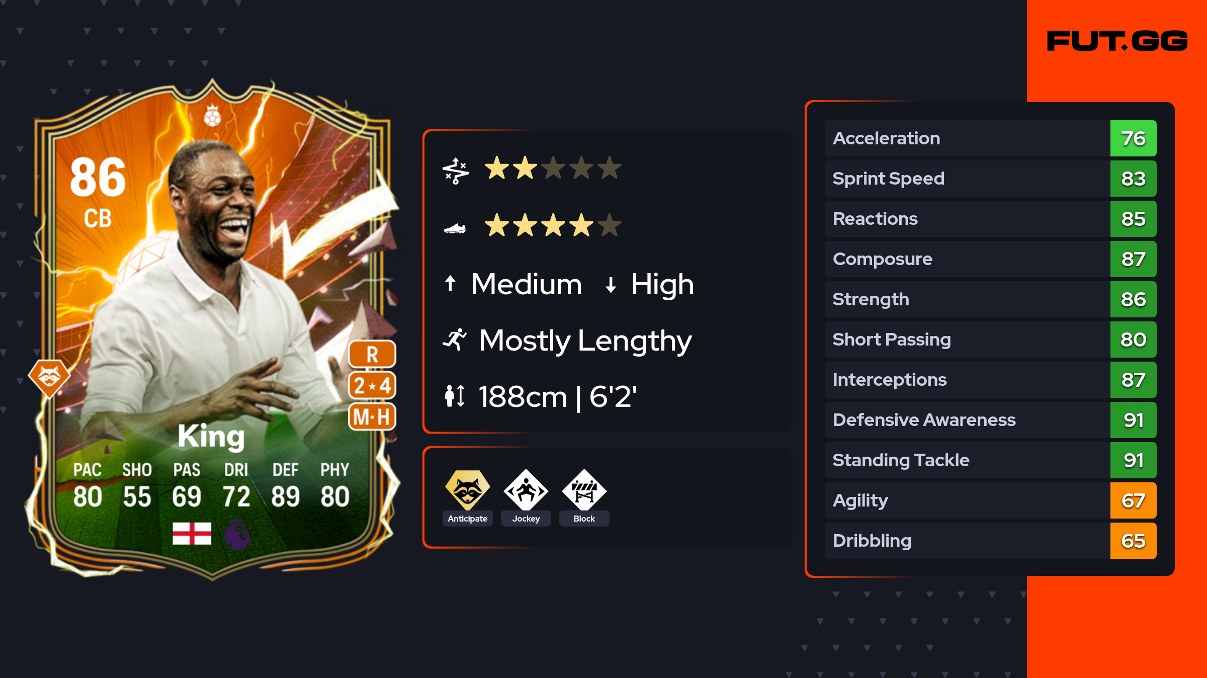 Ledley King EA FC 24 Ratings, Prices, and Cards - FUT.GG