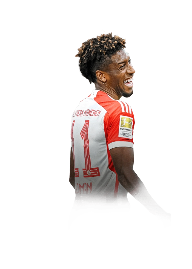 Kingsley Coman Evolutions in EA FC 24 - FUT.GG