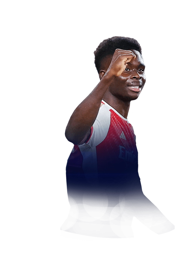 Bukayo Saka Evolutions in EA FC 25 - FUT.GG