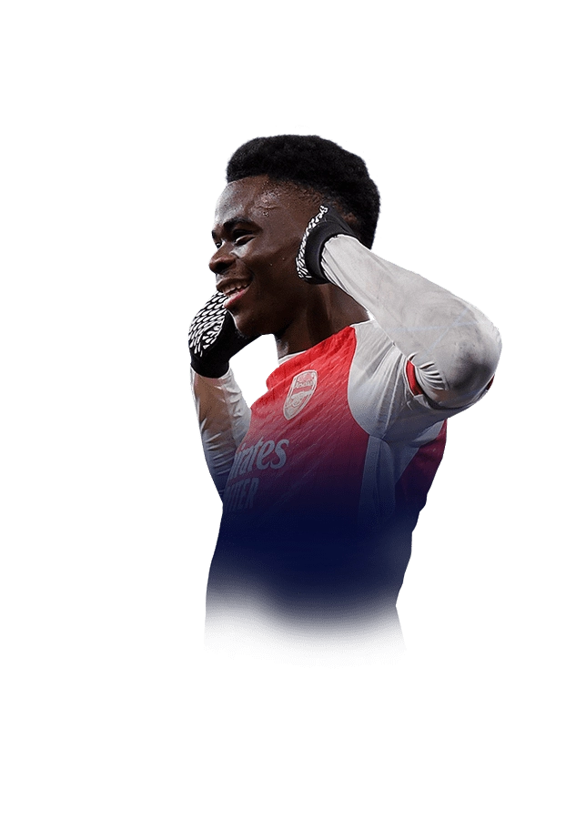 Bukayo Saka Evolutions in EA FC 25 - FUT.GG
