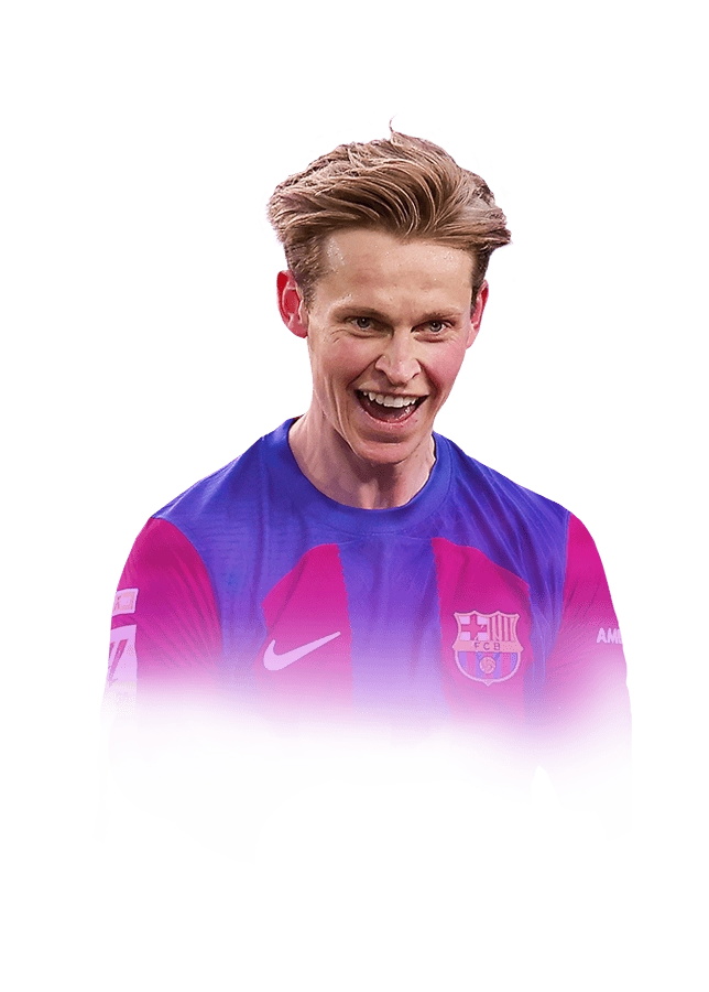 Frenkie de Jong Evolutions in EA FC 24 - FUT.GG