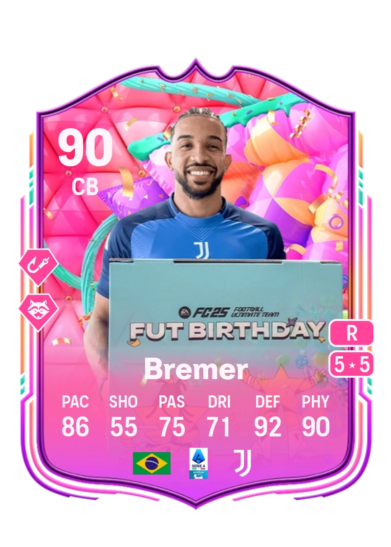Bremer EA FC 25 Ratings, Prices, and Cards - FUT.GG