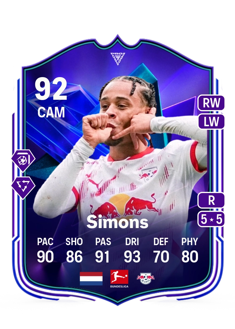 Xavi Simons EA FC 25 Ratings, Prices, and Cards - FUT.GG