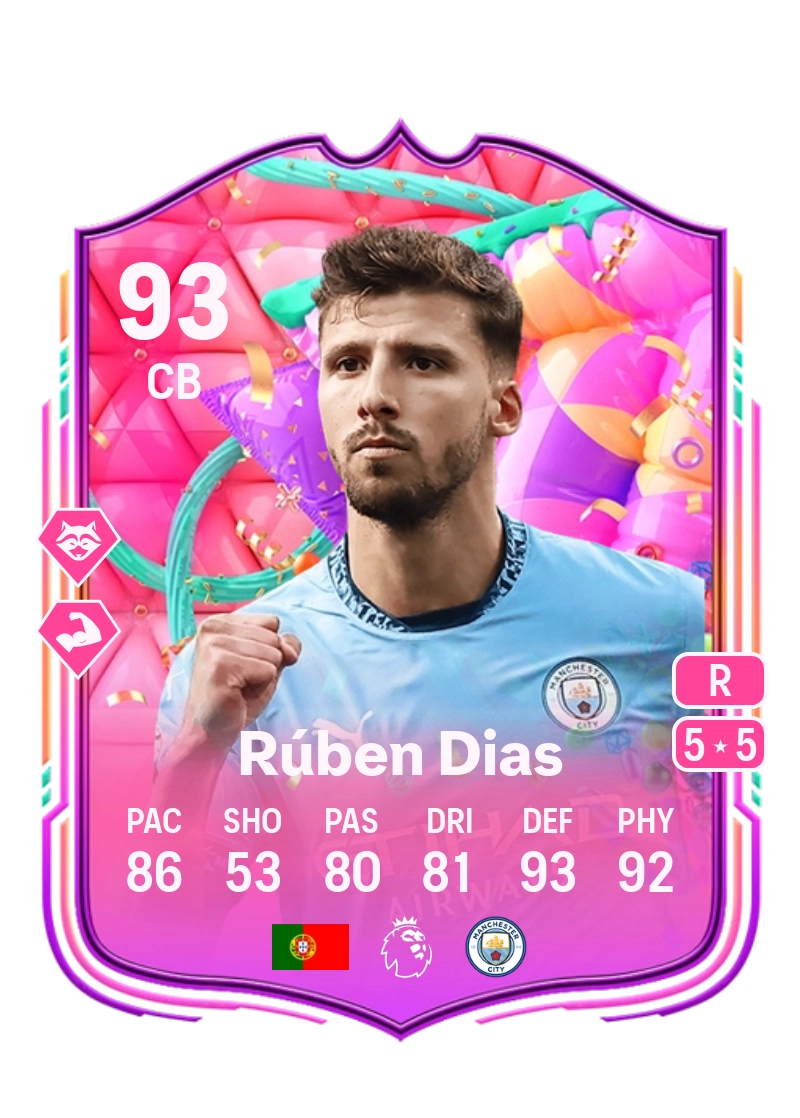 Rúben Dias EA FC 25 Ratings, Prices, and Cards - FUT.GG
