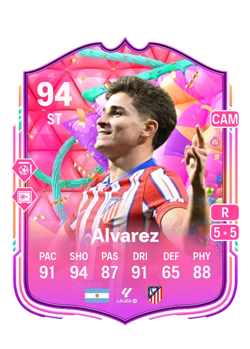 Julián Álvarez EA FC 25 Ratings, Prices, and Cards - FUT.GG