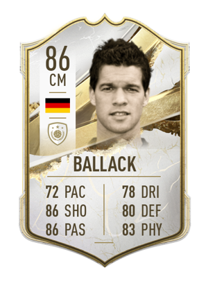 Michael Ballack FIFA 23 - FIFA Ratings, Prices, and Cards - FUT.GG