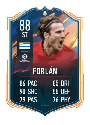 Diego Forlán EA SPORTS FC - EA FC FUT Ratings, Prices, and Cards - FUT.GG