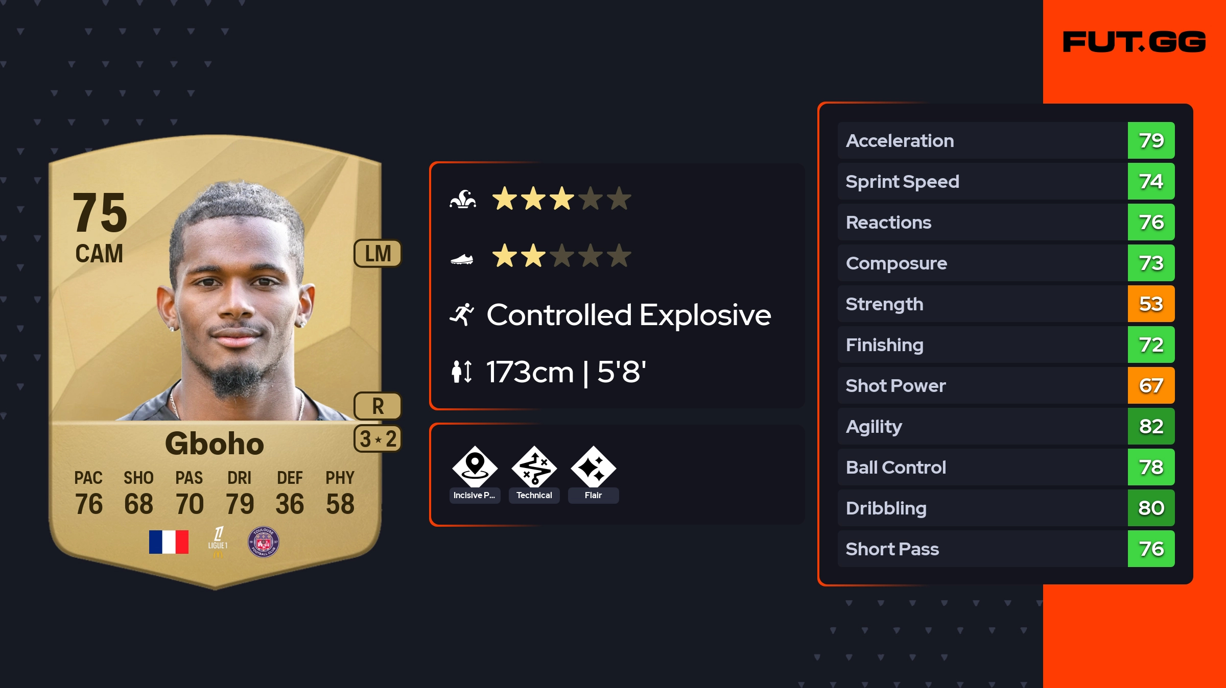 Yann Gboho EA FC 25 Ratings, Prices, and Cards - FUT.GG