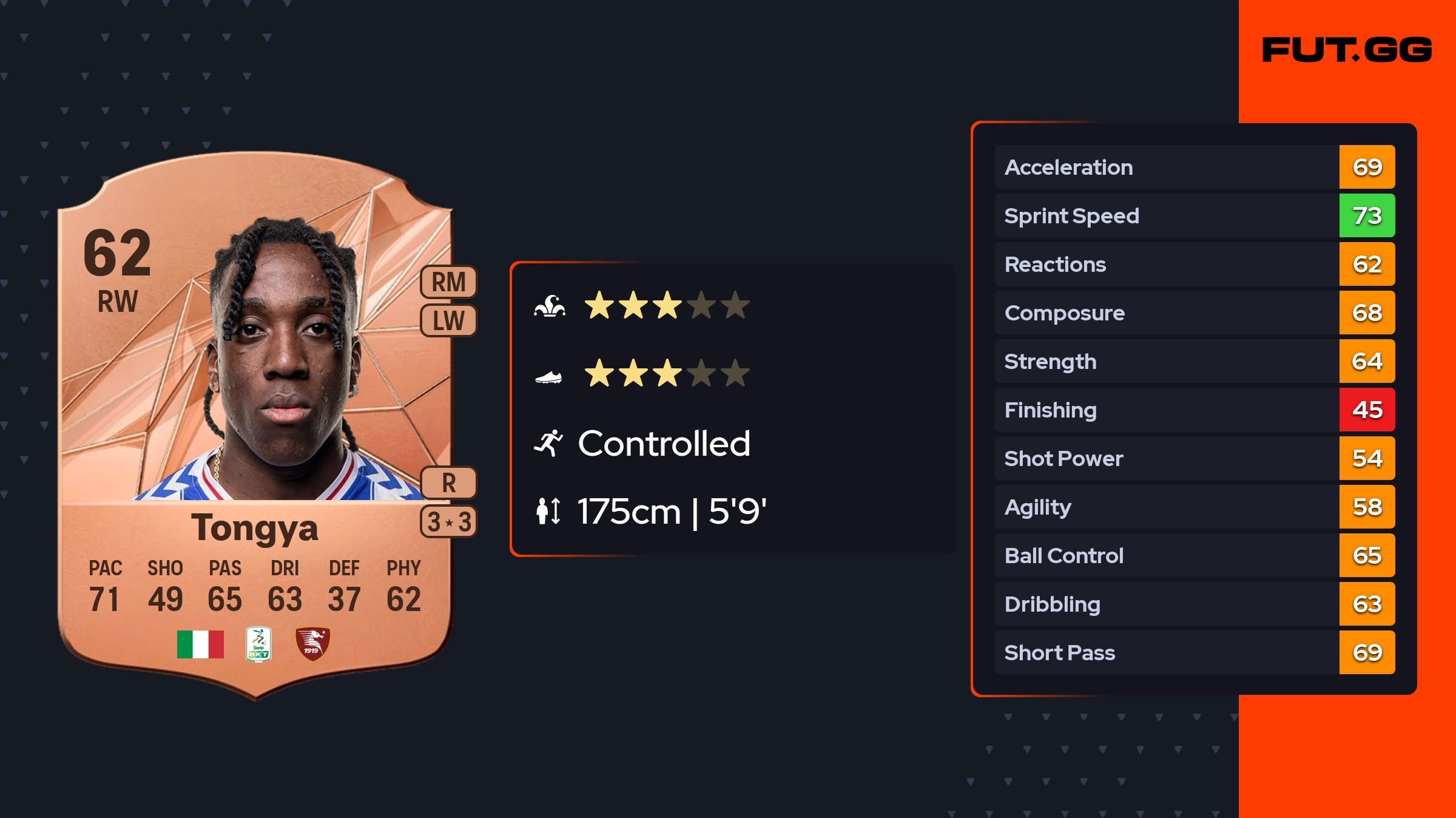 Franco Tongya EA FC 26 Ratings, Prices, and Cards - FUT.GG