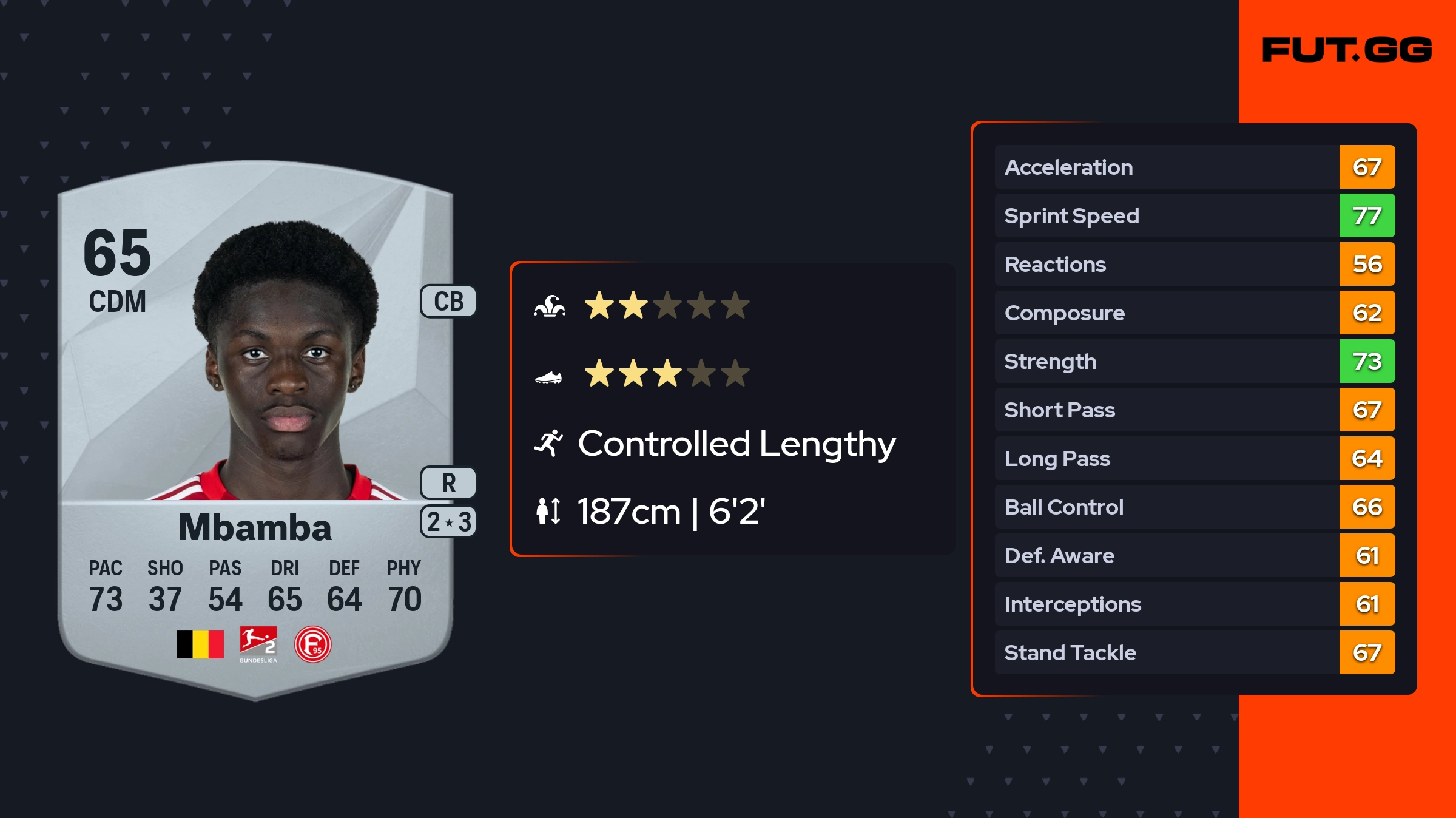 Noah Mbamba EA FC 25 Ratings, Prices, and Cards - FUT.GG