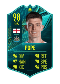 Nick Pope EA FC 25 Ratings, Prices, and Cards - FUT.GG