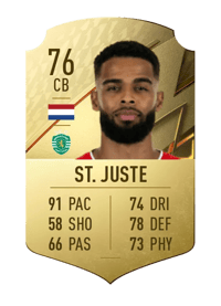 Jeremiah St. Juste EA FC 26 Ratings, Prices, and Cards - FUT.GG