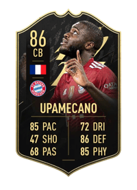 Dayot Upamecano EA FC 26 Ratings, Prices, and Cards - FUT.GG