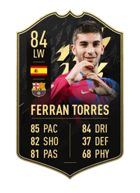 Ferran Torres EA FC 26 Ratings, Prices, and Cards - FUT.GG