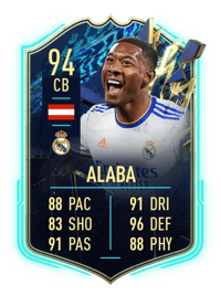 David Alaba EA FC 26 Ratings, Prices, and Cards - FUT.GG