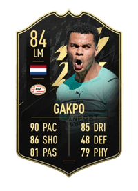 Cody Gakpo EA FC 26 Ratings, Prices, and Cards - FUT.GG