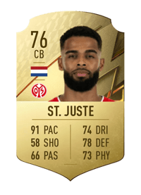 Jeremiah St. Juste EA FC 26 Ratings, Prices, and Cards - FUT.GG
