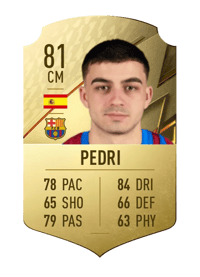 Pedri EA FC 26 Ratings, Prices, and Cards - FUT.GG
