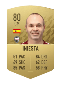 Iniesta EA FC 26 Ratings, Prices, and Cards - FUT.GG
