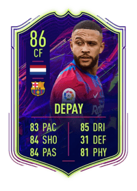 Memphis Depay EA FC 26 Ratings, Prices, and Cards - FUT.GG