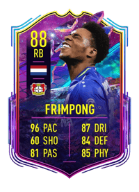 Jeremie Frimpong EA FC 26 Ratings, Prices, and Cards - FUT.GG