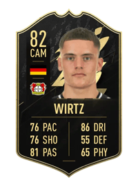 Florian Wirtz EA FC 26 Ratings, Prices, and Cards - FUT.GG