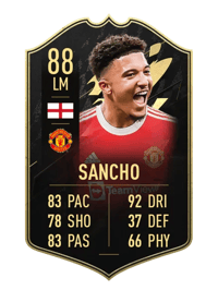 Jadon Sancho EA FC 26 Ratings, Prices, and Cards - FUT.GG