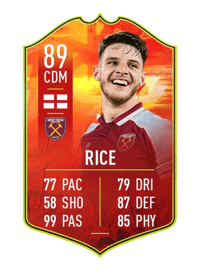 Declan Rice EA FC 26 Ratings, Prices, and Cards - FUT.GG