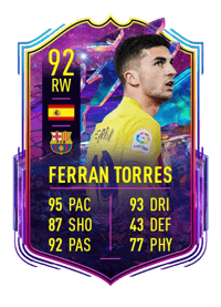 Ferran Torres EA FC 26 Ratings, Prices, and Cards - FUT.GG