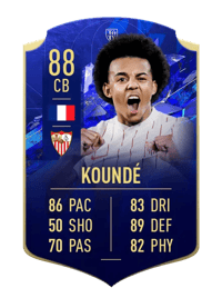 Jules Koundé EA FC 26 Ratings, Prices, and Cards - FUT.GG