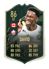 Jonathan David EA FC 26 Ratings, Prices, and Cards - FUT.GG