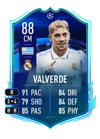 Federico Valverde EA FC 26 Ratings, Prices, and Cards - FUT.GG