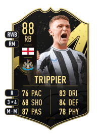 Kieran Trippier EA FC 26 Ratings, Prices, and Cards - FUT.GG