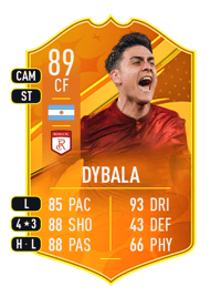 Paulo Dybala EA FC 26 Ratings, Prices, and Cards - FUT.GG