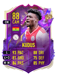 Mohammed Kudus EA FC 26 Ratings, Prices, and Cards - FUT.GG