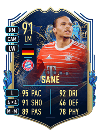 Leroy Sané EA FC 26 Ratings, Prices, and Cards - FUT.GG