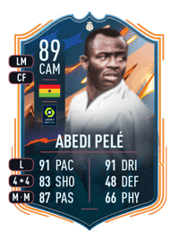 Abedi Pelé EA FC 26 Ratings, Prices, and Cards - FUT.GG