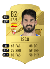 Isco EA FC 26 Ratings, Prices, and Cards - FUT.GG
