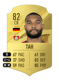 Jonathan Tah EA FC 26 Ratings, Prices, and Cards - FUT.GG