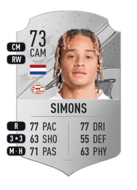 Xavi Simons EA FC 26 Ratings, Prices, and Cards - FUT.GG