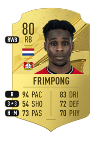 Jeremie Frimpong EA FC 26 Ratings, Prices, and Cards - FUT.GG