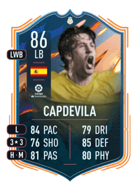 Capdevila EA FC 26 Ratings, Prices, and Cards - FUT.GG