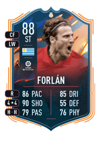 Diego Forlán EA FC 26 Ratings, Prices, and Cards - FUT.GG