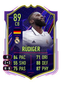 Antonio Rüdiger EA FC 26 Ratings, Prices, and Cards - FUT.GG