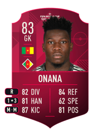 André Onana EA FC 26 Ratings, Prices, and Cards - FUT.GG