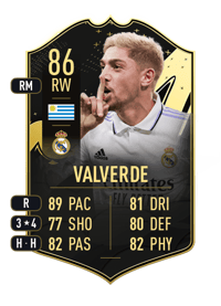 Federico Valverde EA FC 26 Ratings, Prices, and Cards - FUT.GG