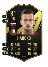 Dávid Hancko EA FC 26 Ratings, Prices, and Cards - FUT.GG