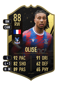 Michael Olise EA FC 26 Ratings, Prices, and Cards - FUT.GG