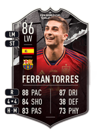 Ferran Torres EA FC 26 Ratings, Prices, and Cards - FUT.GG