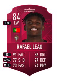 Rafael Leão EA FC 26 Ratings, Prices, and Cards - FUT.GG